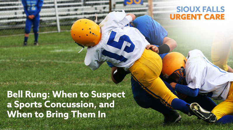Bell Rung: When to Suspect a Sports Concussion, and When to Bring Them ...